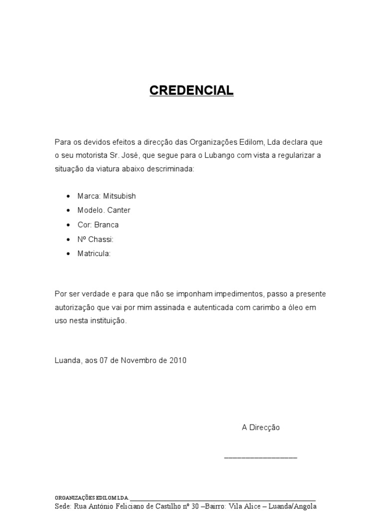 Credencial | PDF