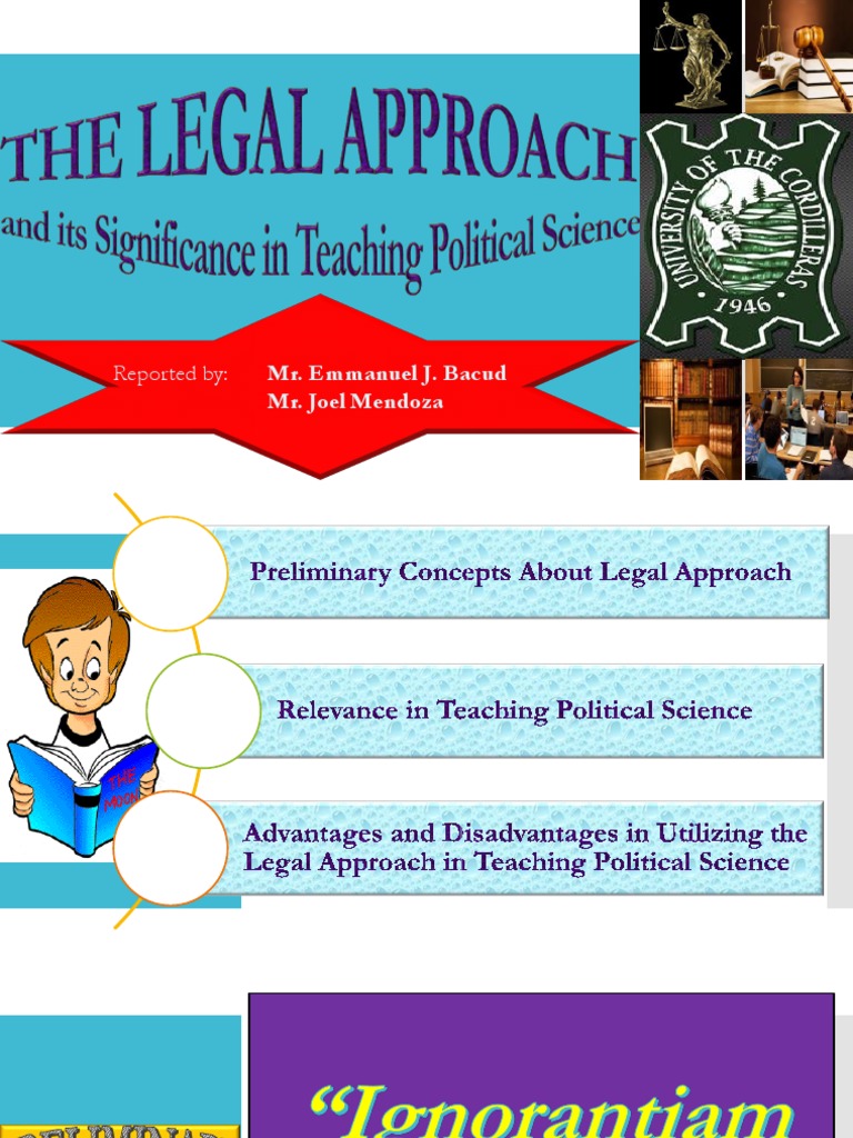 The Legal Approach | Download Free PDF | Jurisprudence | Ethical Principles
