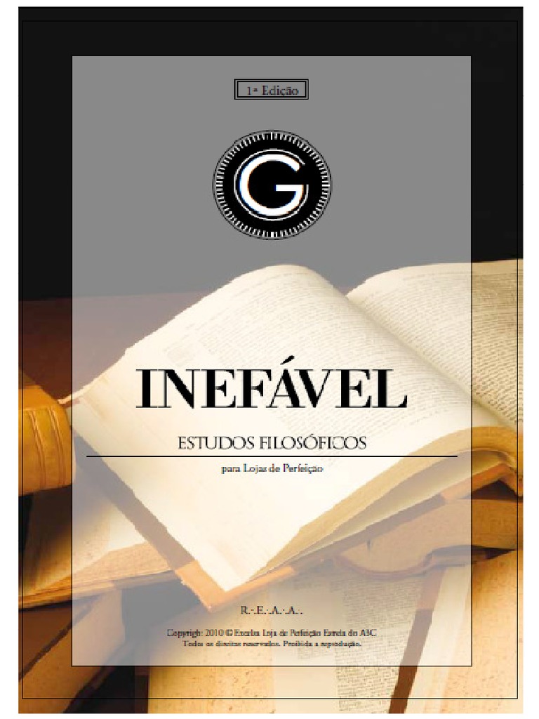 Inefável - Volume 1 ----REAA