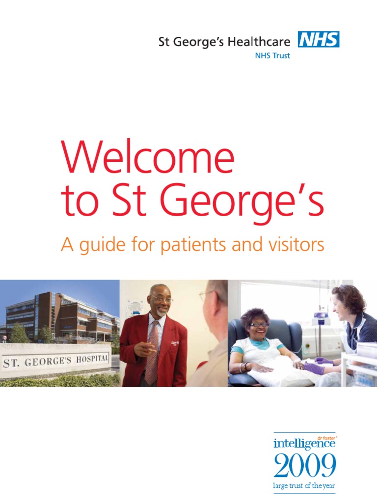Welcome To ST George's Leaflet | PDF | Hospital | Patient