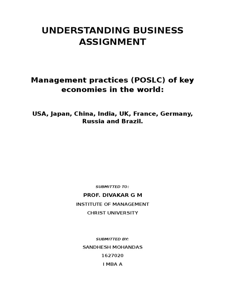 Understanding Business | PDF | United Kingdom | Government Of The ...