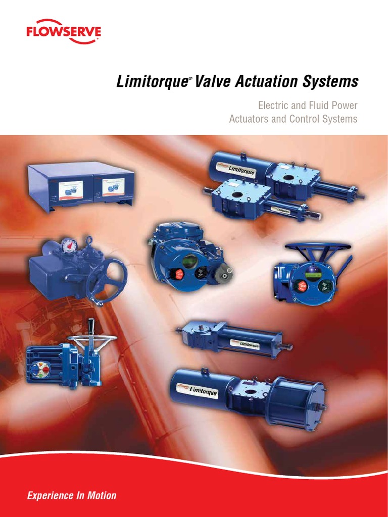 Limitorque Valve Actuation Systems | Computer Network | Transmission ...