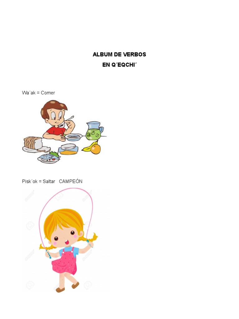 Album de Verbos | PDF