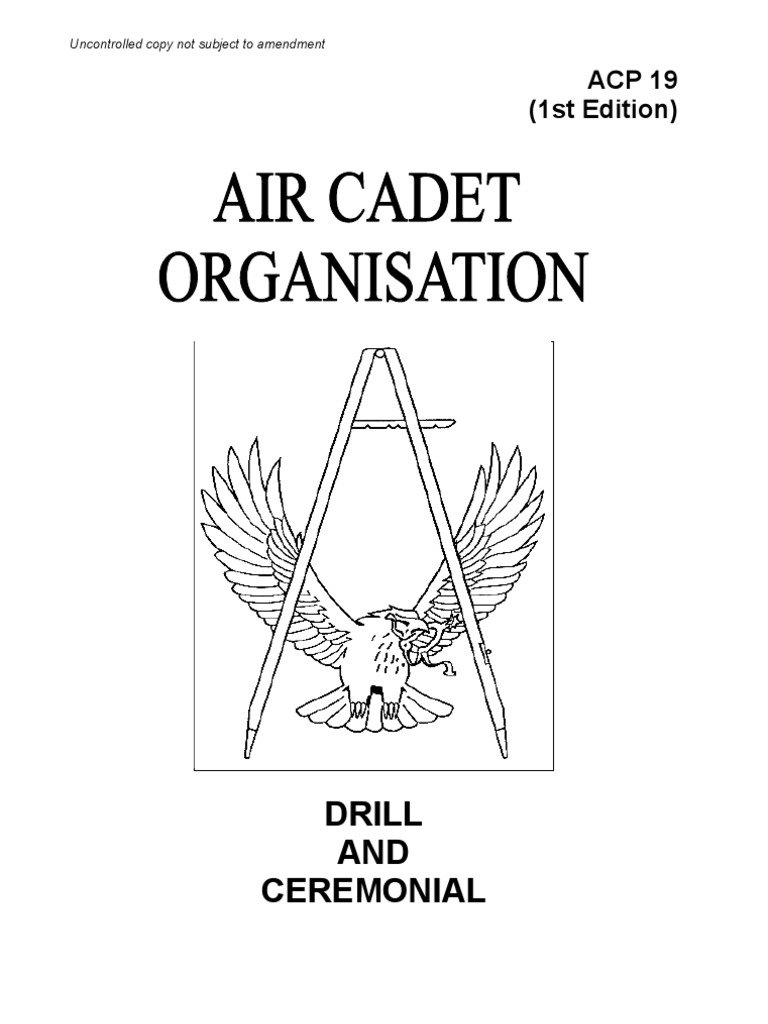 ACP 019 Drill and Ceremonial | PDF | Officer (Armed Forces) | Military Rank