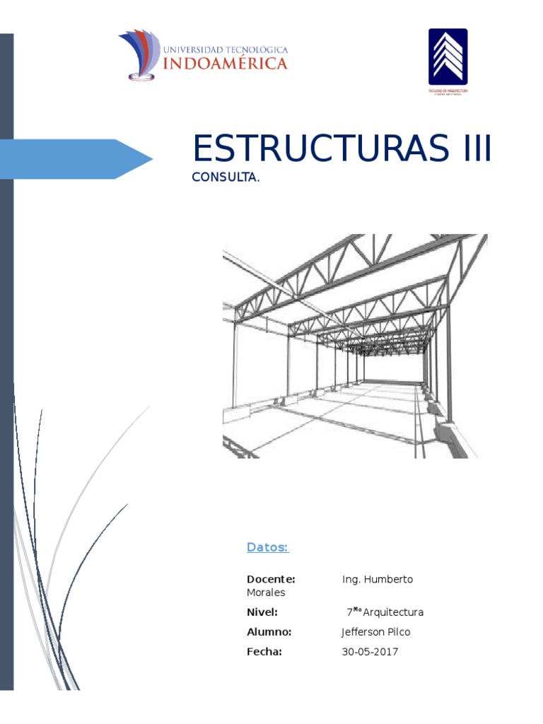 Tipos de Estructuras Metálicas | PDF | Braguero | Science