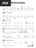 Rhythm Exercises PDF | PDF