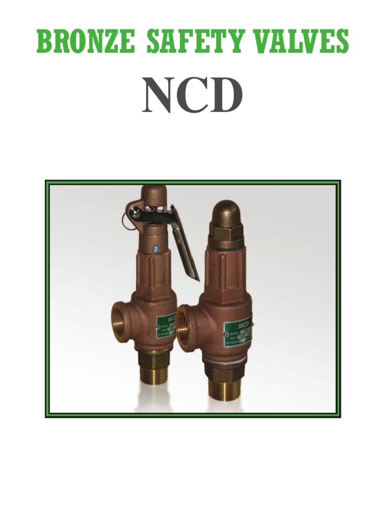 Safety Valve - NCD PDF | PDF