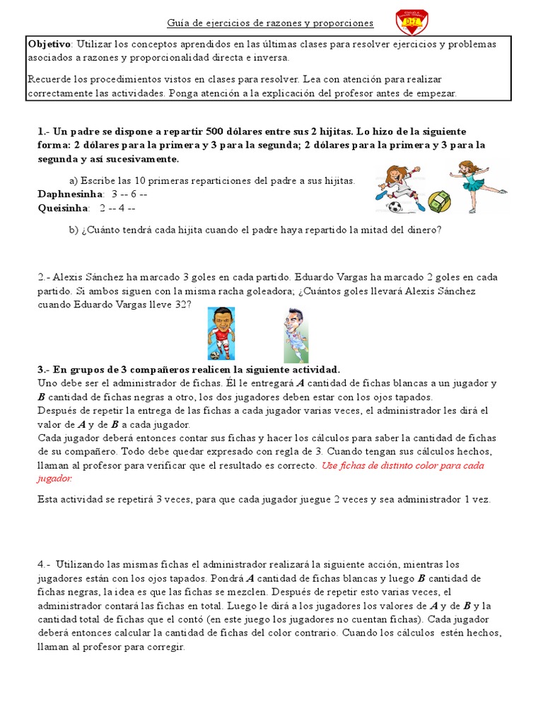 Juego Razones y Proporciones | Enseñanza de matemática | Science