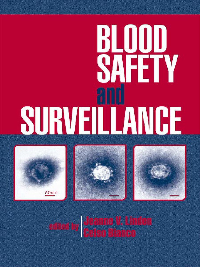 Blood Safety and SURVEILLANCE PDF | PDF | Blood Donation | Blood ...