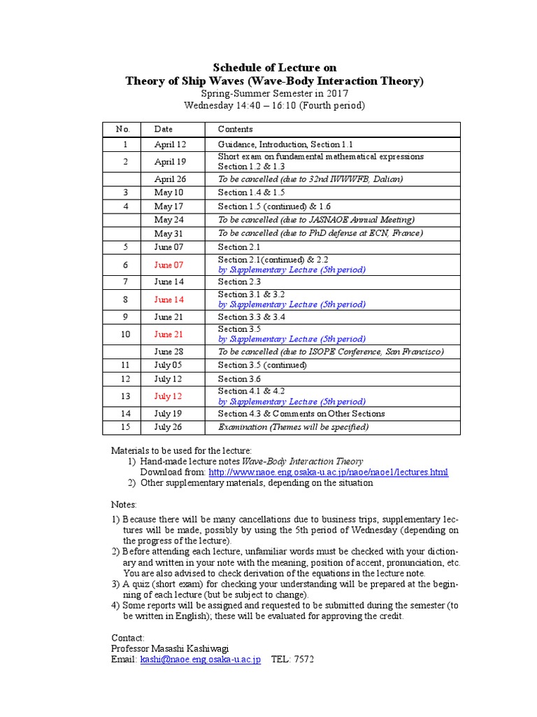 M 1 Schedule 2017 | PDF | Cognition | Teaching Mathematics