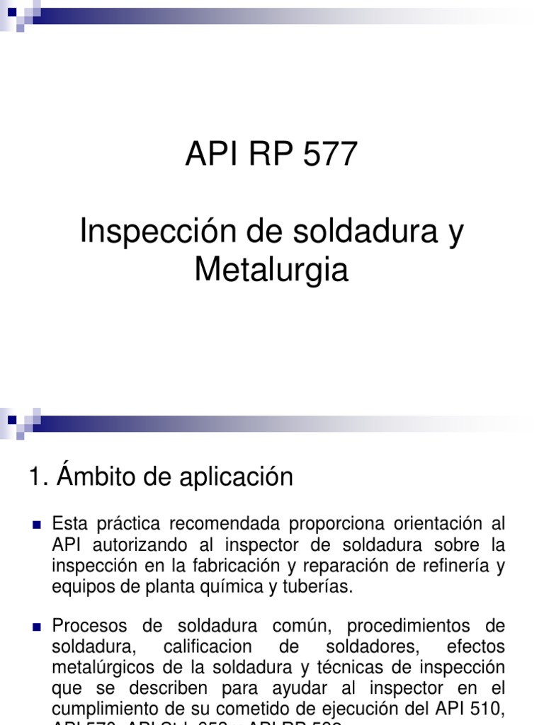 Welding and Metallurgy API 577 en Ingles | PDF | Soldadura | Construcción