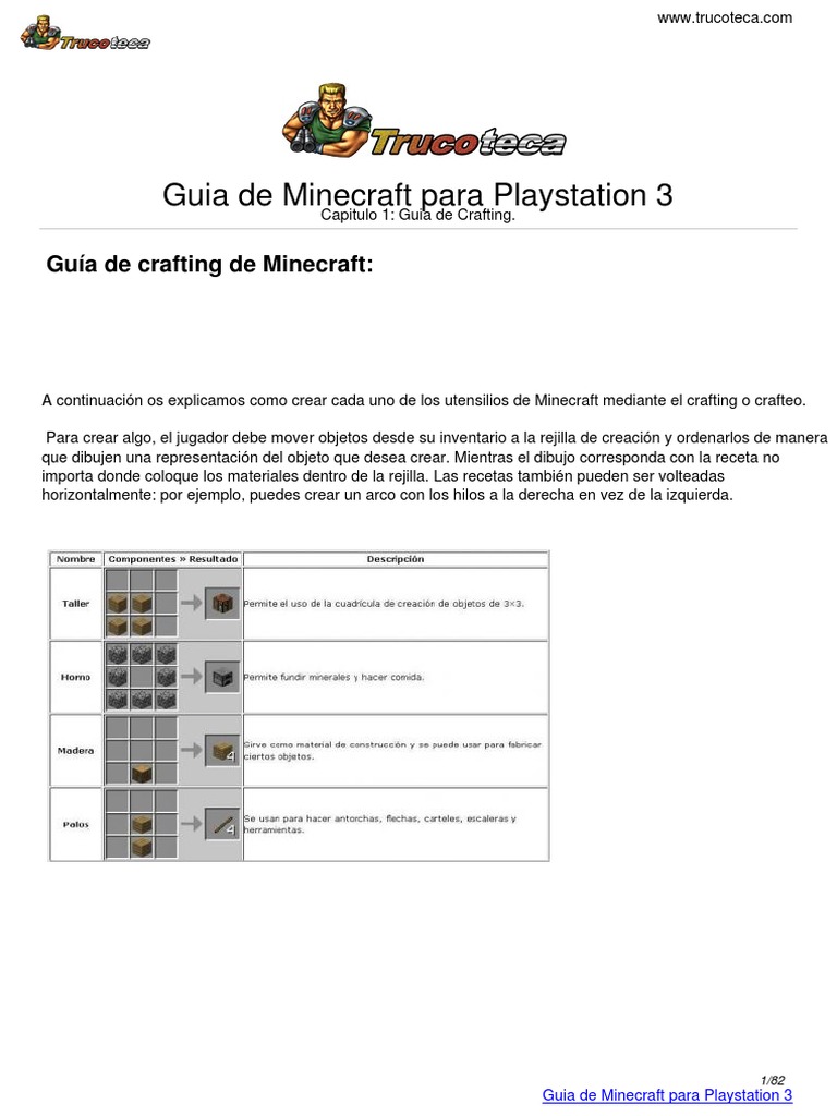 Guia de Minecraft para Playstation 3 | PDF | Minecraft | Azul