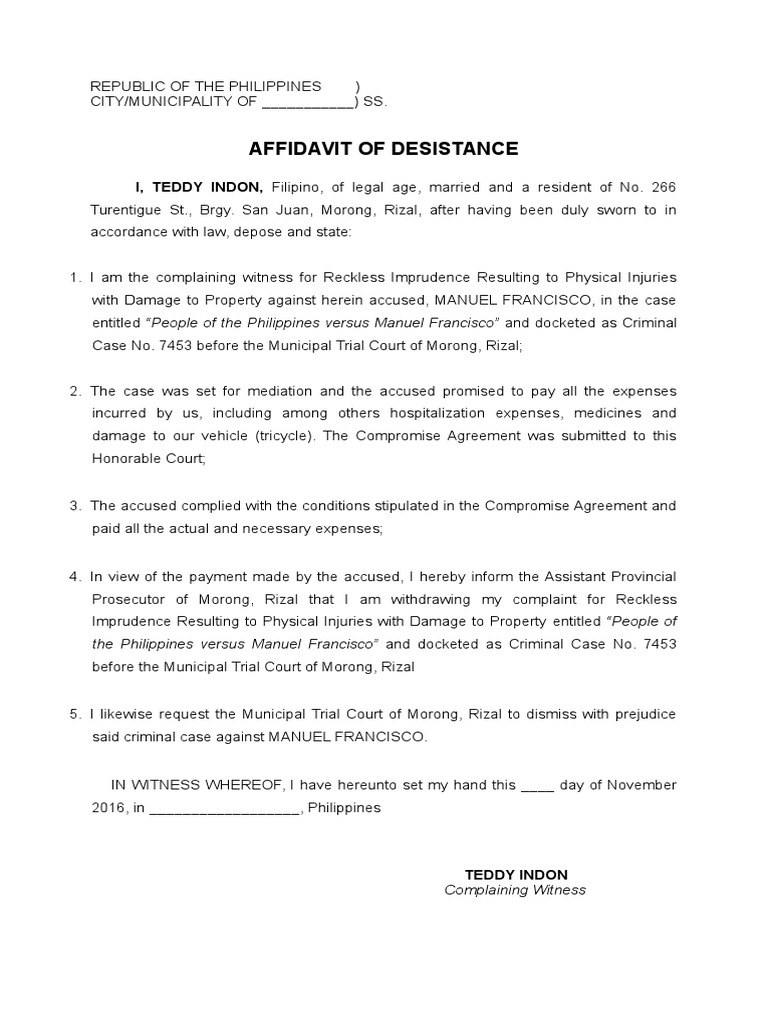 Affidavit of Desistance.docx