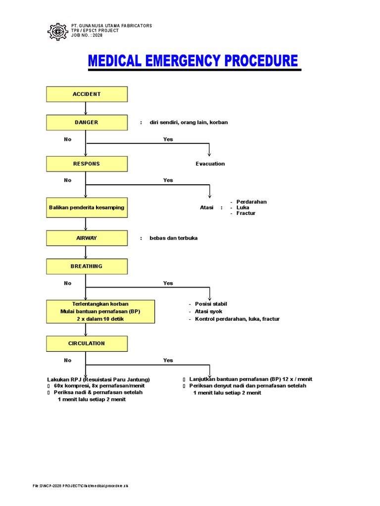 Medical Evacuation Procedure | PDF