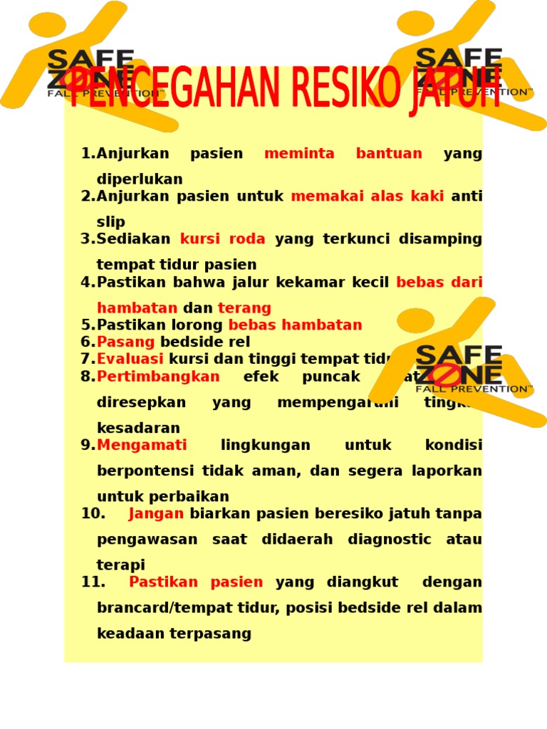 Banner Resiko Jatuh | PDF