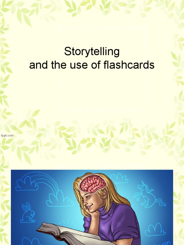 Storytelling and The Use of Flashcards | PDF