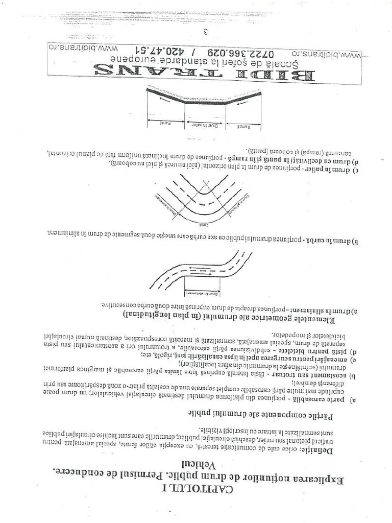 Documentatie Scoala de Soferi | PDF