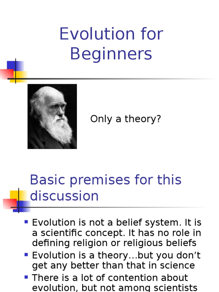 Evolution For Beginners | PDF | Charles Darwin | Evolution