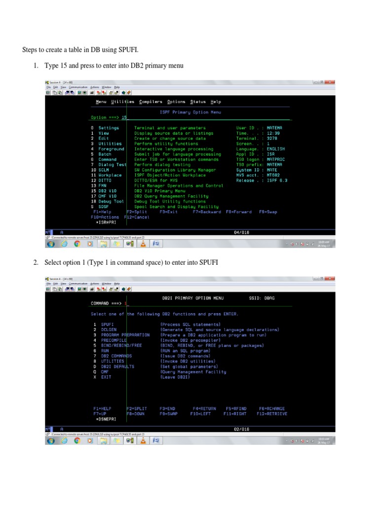 How To Create A Table and Enter Records | Download Free PDF | Software Engineering | Information ...