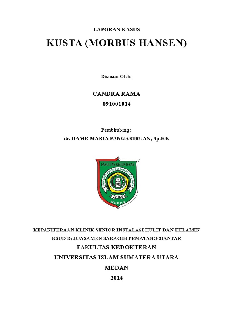 Laporan Kasus Kusta | PDF