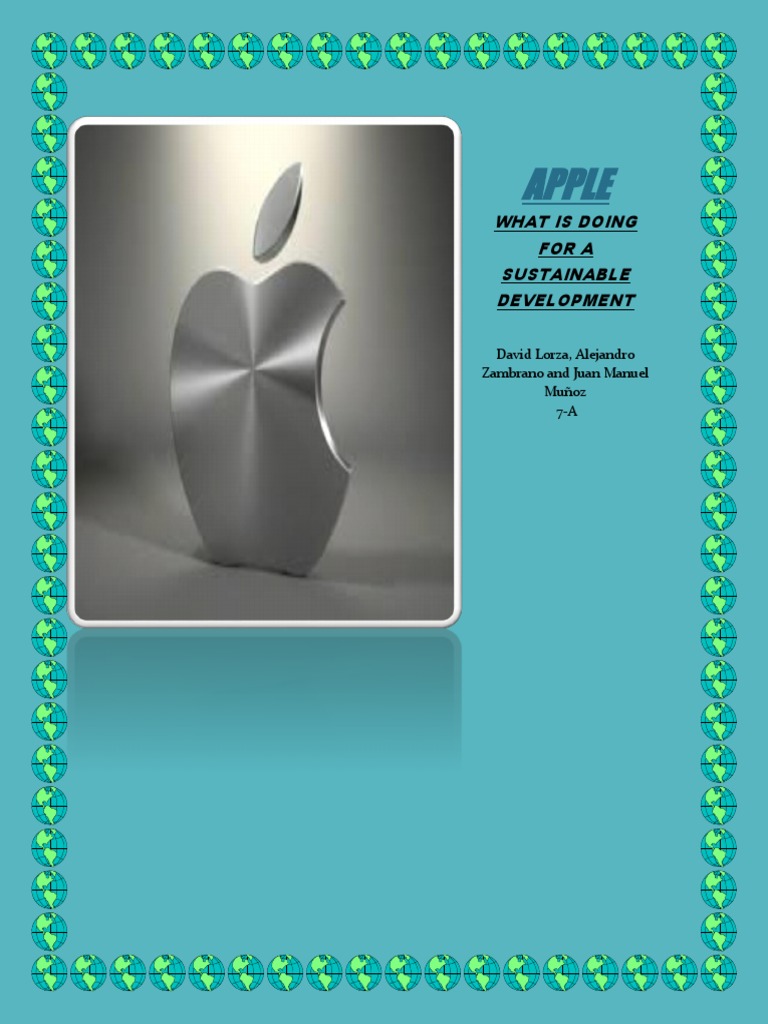 Apple Version 2 | PDF | Apple Inc. | Sustainability