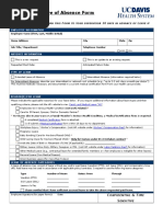 Leave Form Z1 (A) 2021 | PDF | Sick Leave | Parental Leave