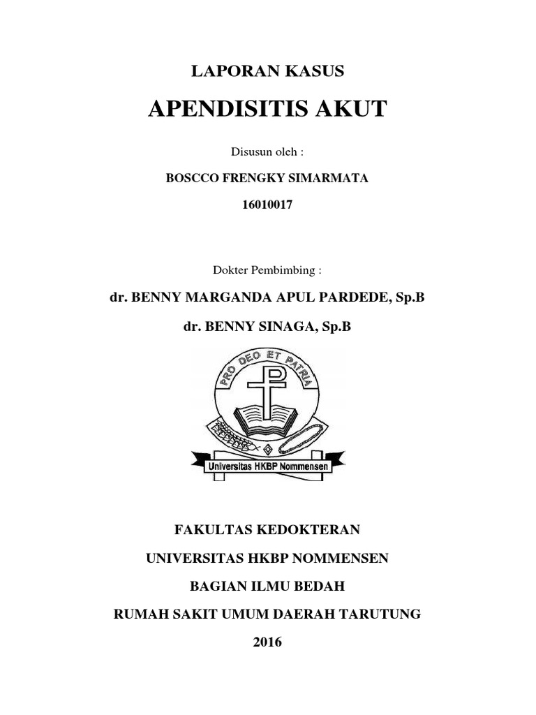 Appendicitis Akut | PDF