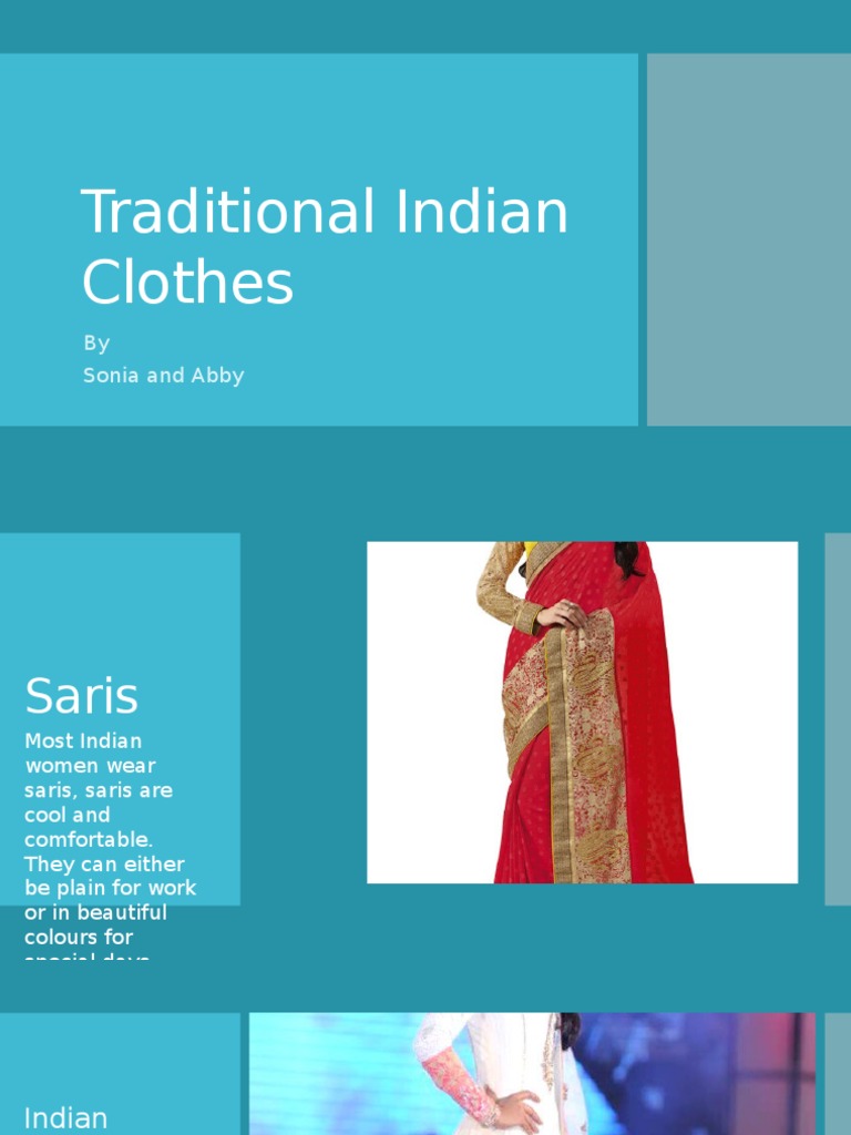 Traditional Indian Clothes | PDF