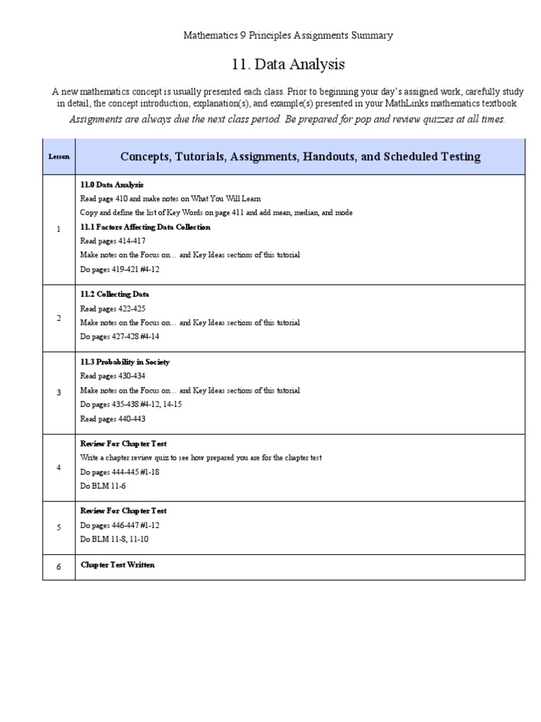 11 Data Analysis | PDF | Quiz | Data Analysis