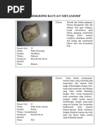 Tekstur dan Struktur Batuan Sedimen Non Klastik | PDF