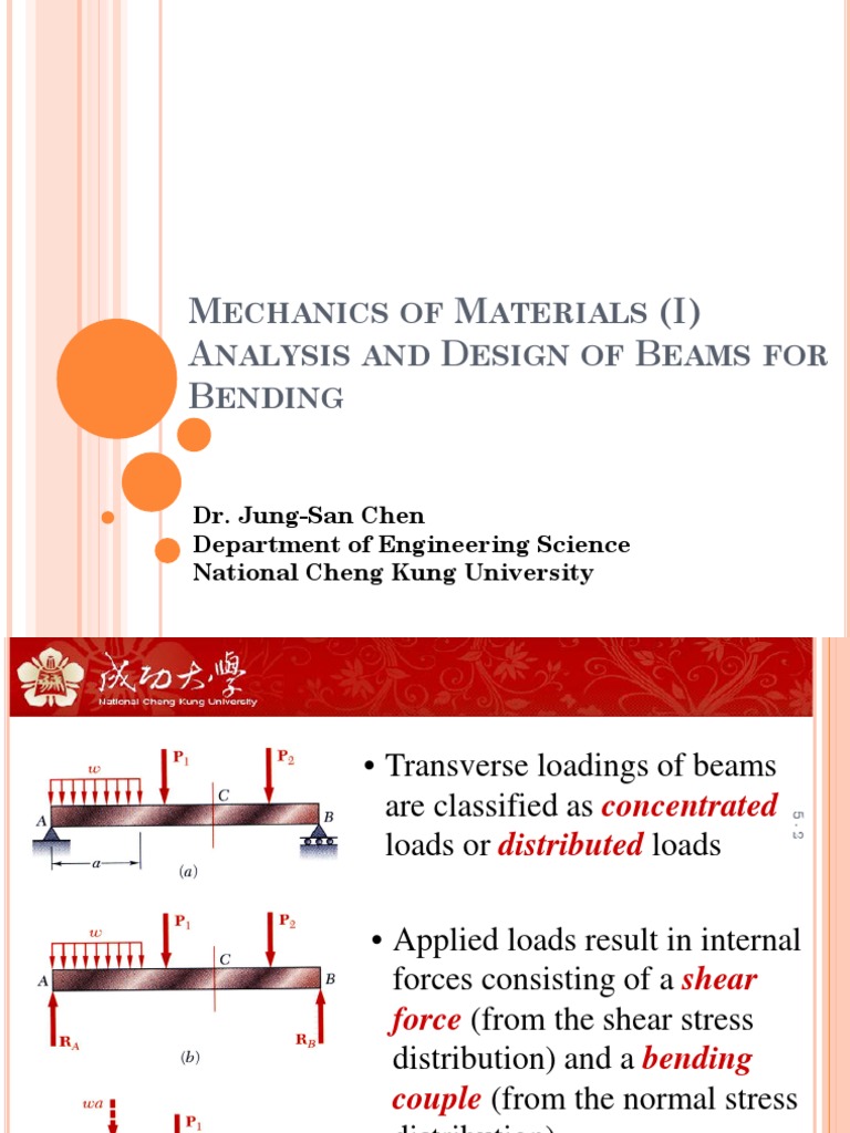 Analysis and Design of Beams | PDF | Beam (Structure) | Bending