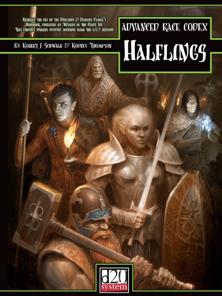 Advanced Race Codex: Halflings | PDF | D20 System | Elf (Dungeons ...