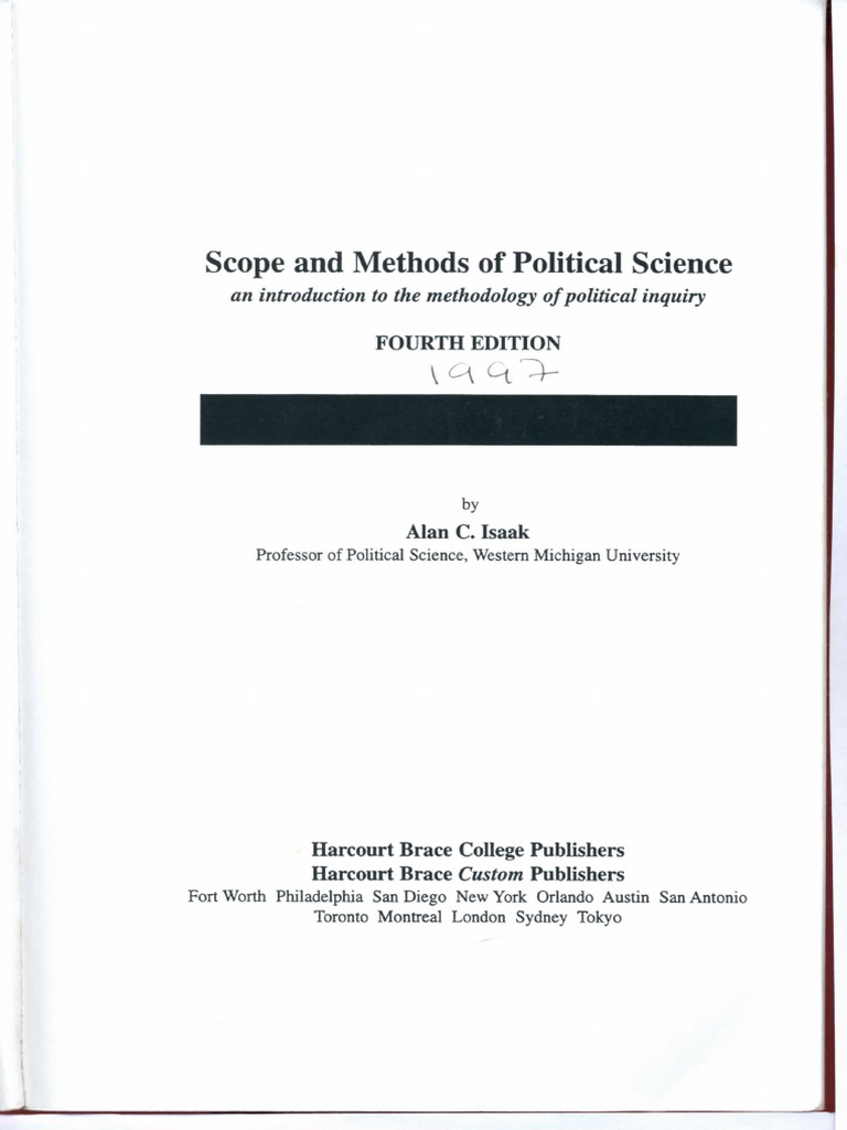 Scope & Methods Cap04 | PDF | Scientific Method | Science