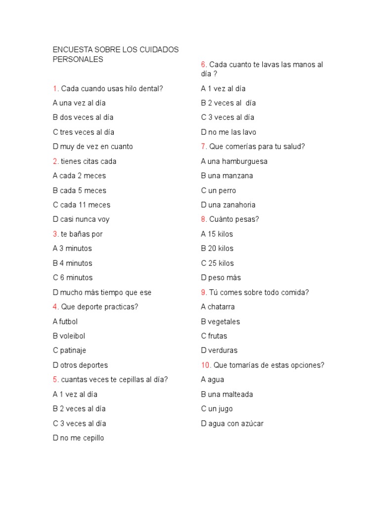 Encuesta Sobre El Futbol | PDF | Deportes | Ajedrez