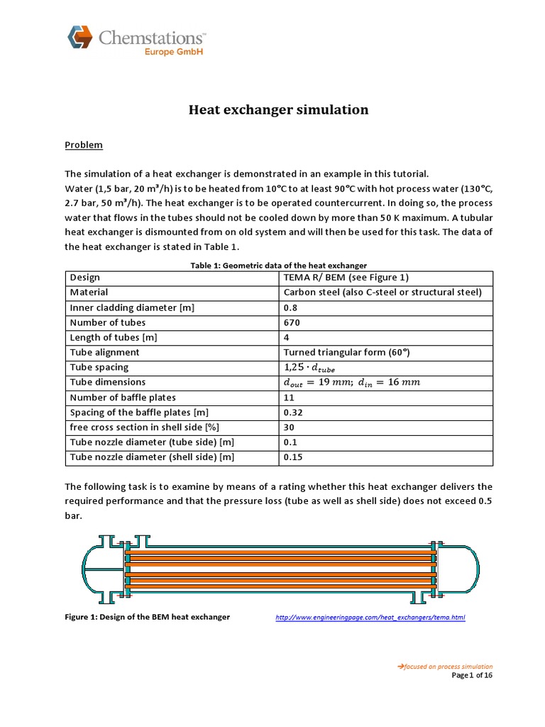 Tutorial 5 HEx | PDF | Heat Exchanger | Heat
