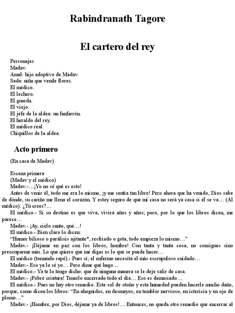 El Cartero Del Rey | PDF