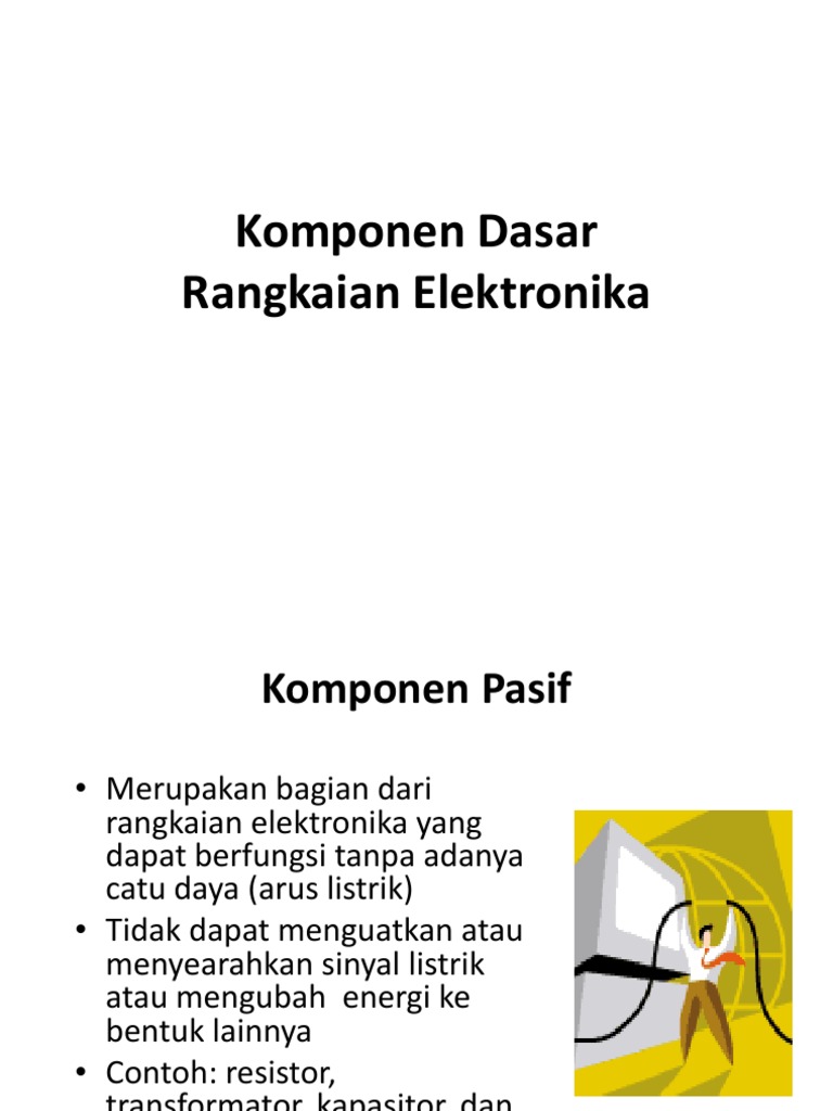 Komponen Dasar Elektronika | PDF