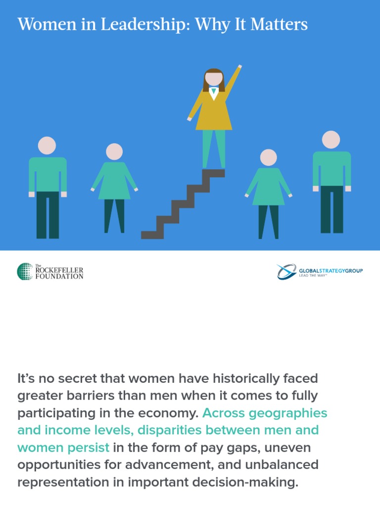 Women-in-Leadership-Why-It-Matters.pdf | Mentorship | Leadership | Free ...