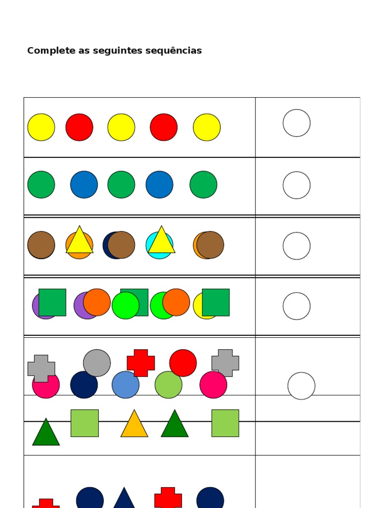 Complete Sequencias | PDF