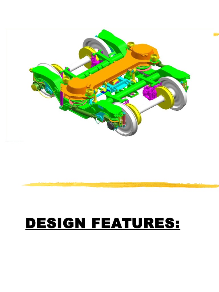 Fiat Bogie Presentation | PDF | Suspension (Vehicle) | Wheeled Vehicles