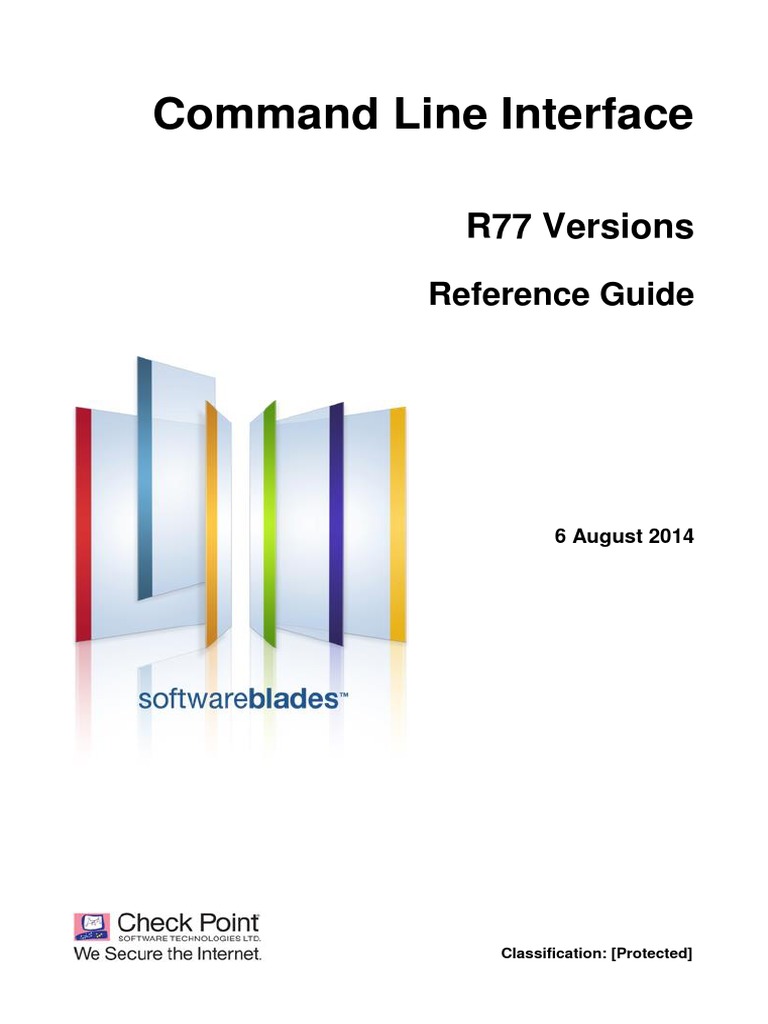 CP R77 CLI ReferenceGuide | PDF | Command Line Interface | Ip Address