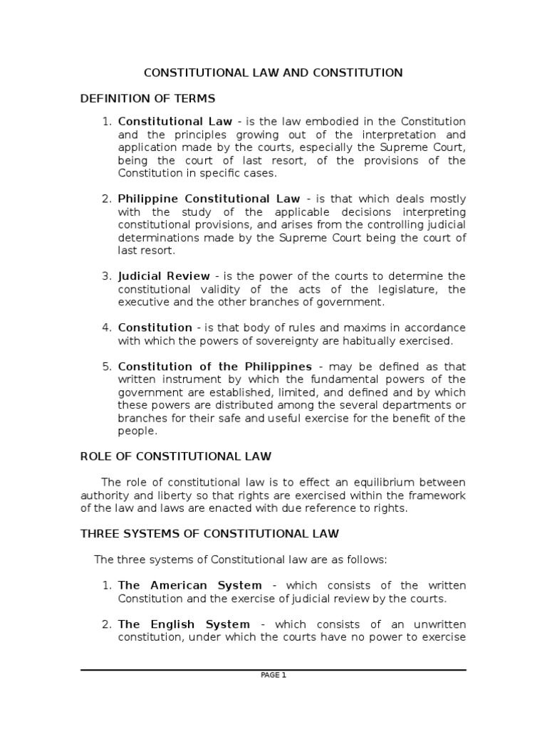 Constitutional Law and Constitution | PDF | United States Constitution ...