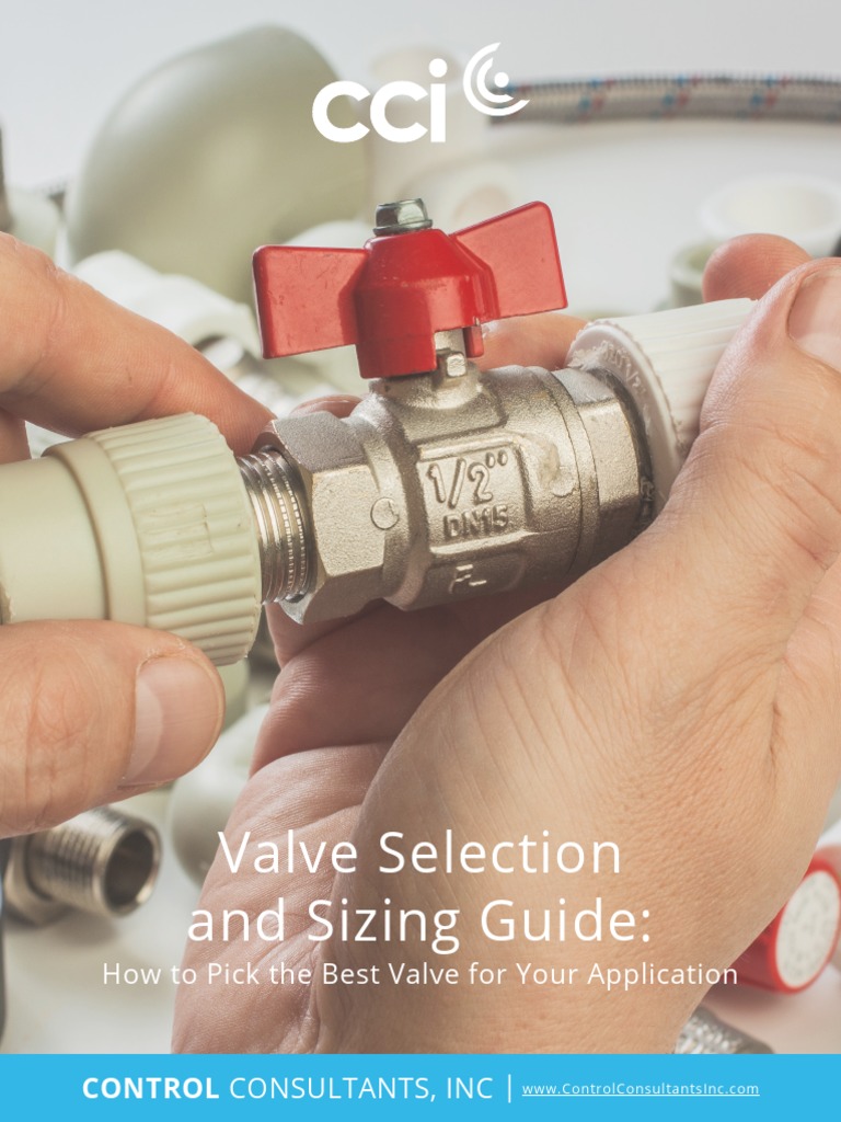 CCI Valve Selection and Sizing Guide Ebook | PDF | Valve | Actuator