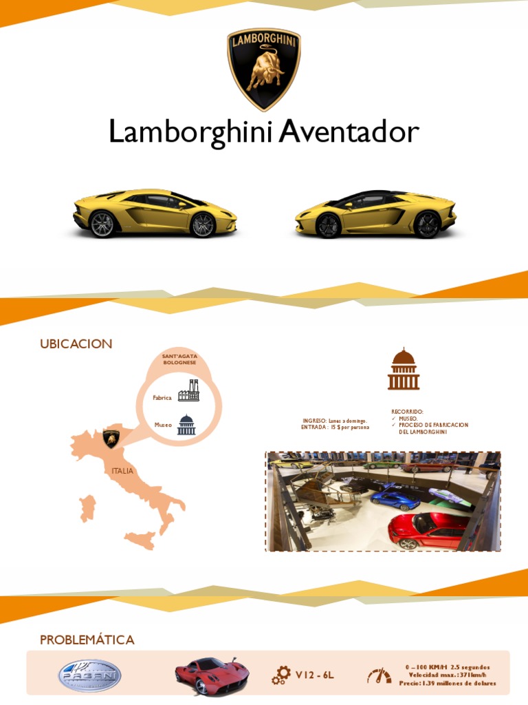 Lamborghini | PDF | Carros deportivos | Diseños de automóviles