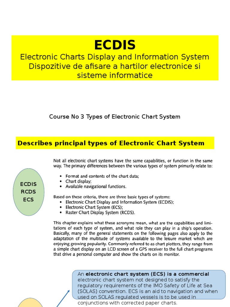 C3 - Types of Electronic Chart System | PDF | Scientific Modeling ...