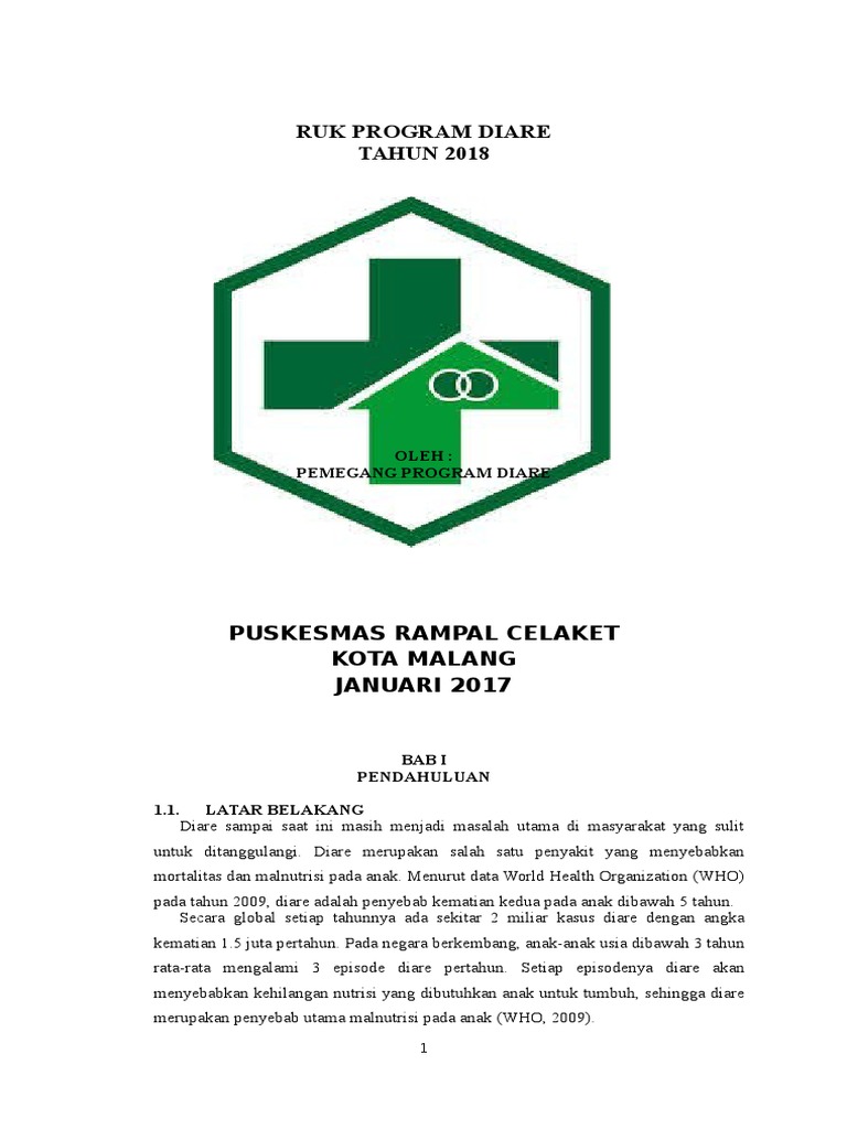 Ruk Program Diare | PDF