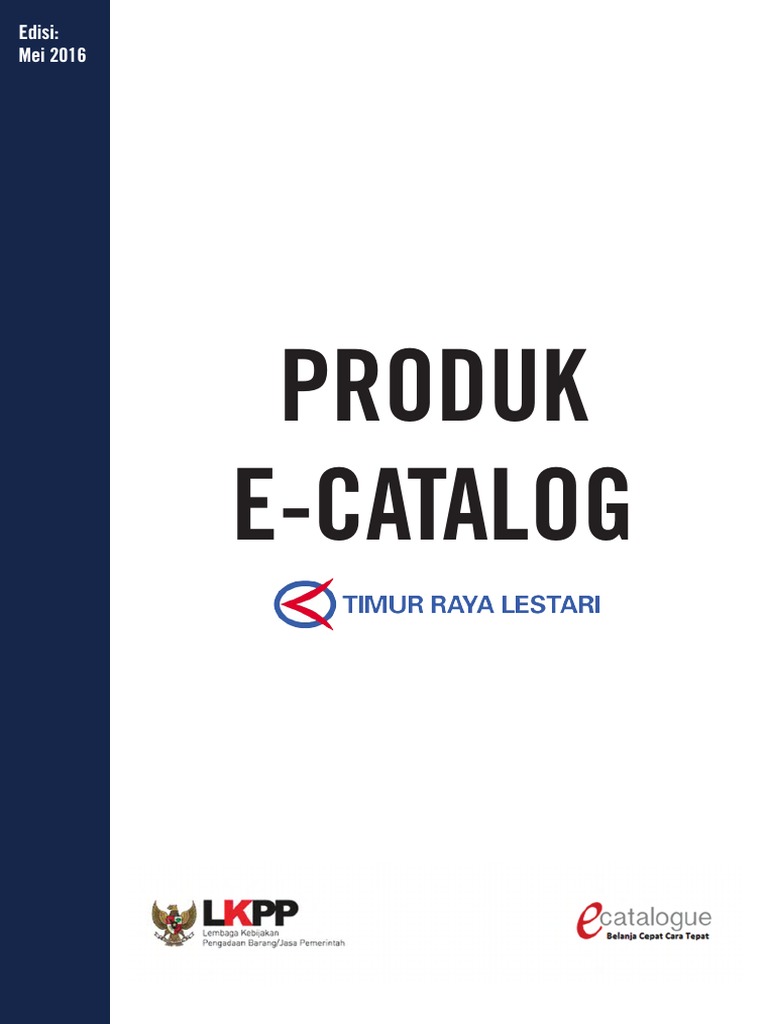 Produk E-Catalog Timur Raya Lestari | PDF | Atomic | Equipment