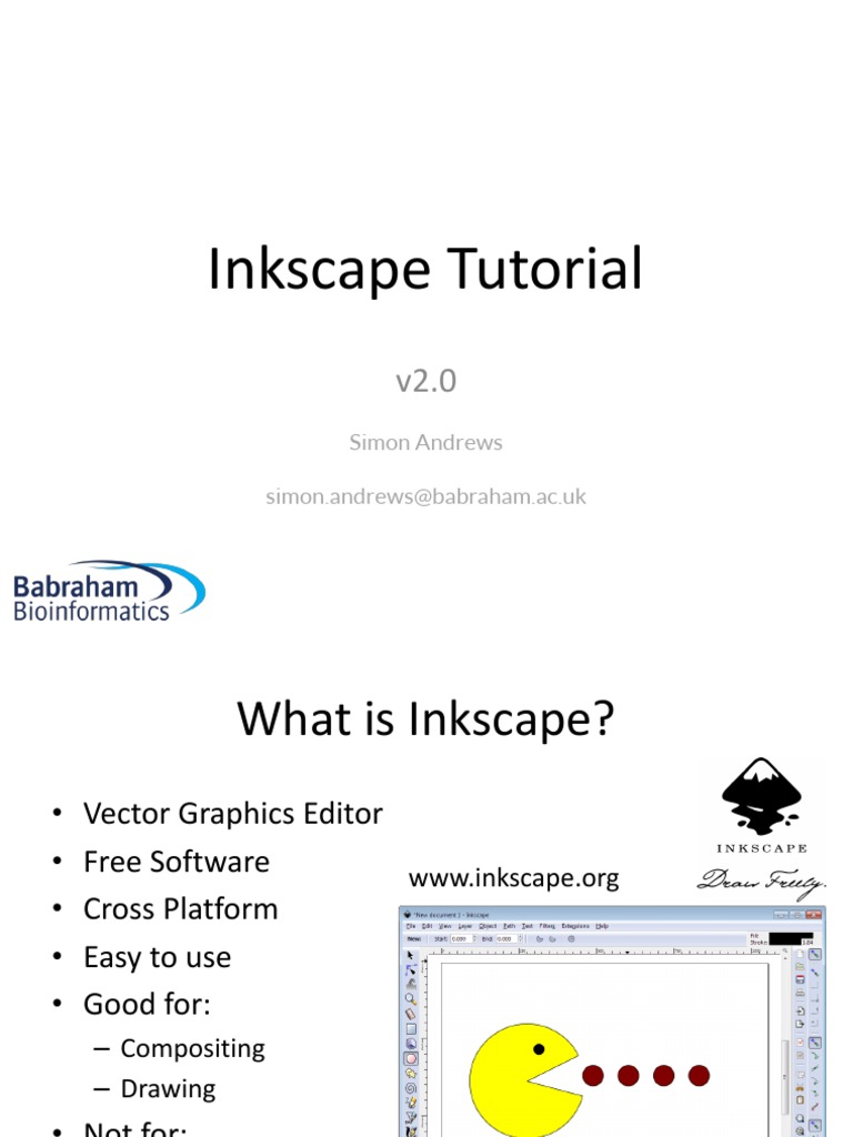 Inkscape Tutorial | Computer Graphics | Graphics | Free 30-day Trial ...