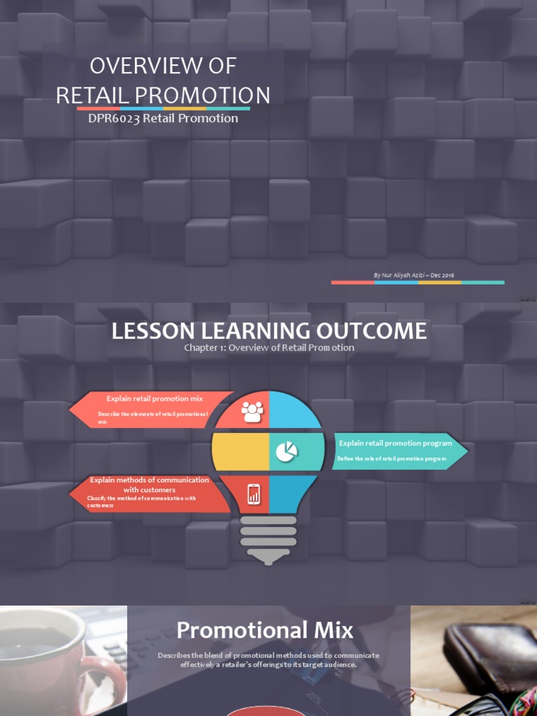 Overview of Retail Promotion Strategies | PDF | Promotion (Marketing ...