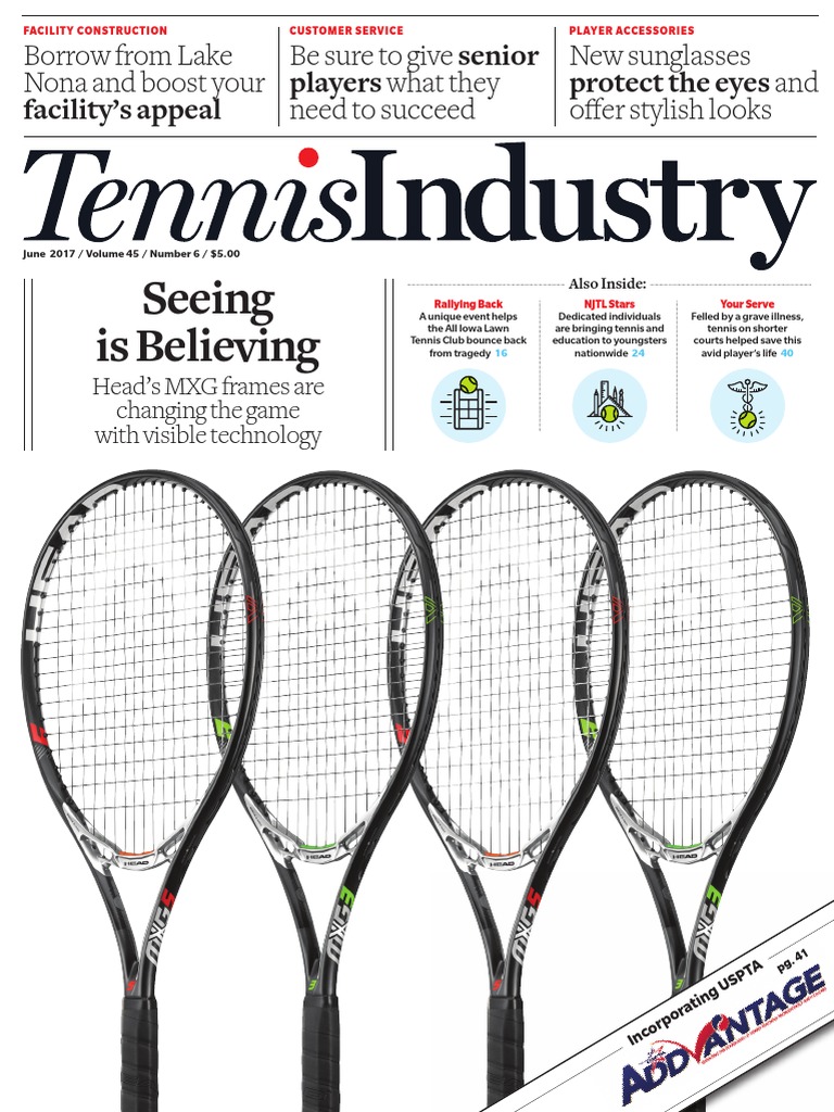 Tennis Industry Magazine | PDF | University Of Virginia | Racquet Sports